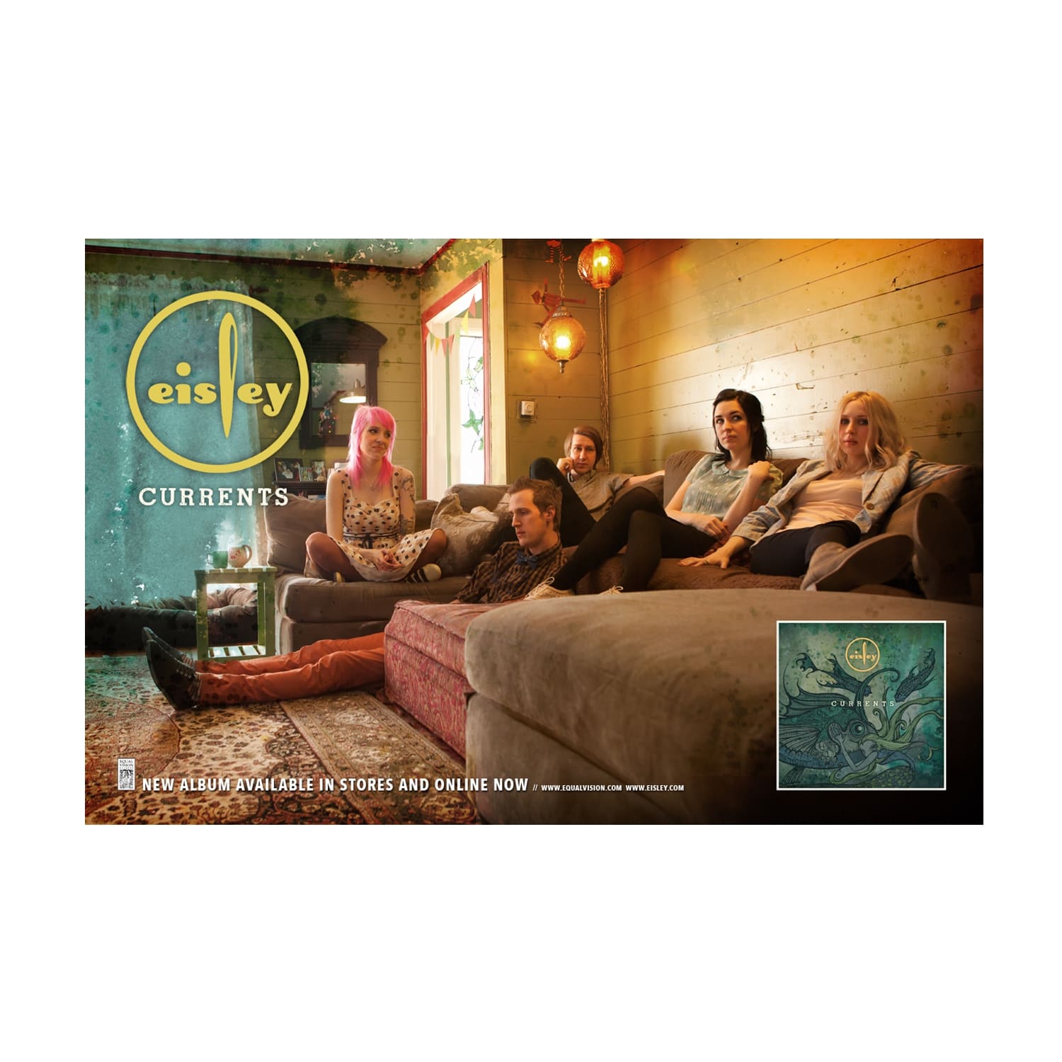 Currents Promo Poster – Equal Vision Records